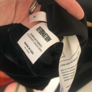 Reformation | Tops | Reformation Velvet Bodysuit | Poshmark